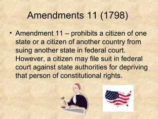 Amendments 11 27 powerpoint | PPT