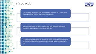 Amendments in TCS Provisions in Finance Act 2020 | PPTX