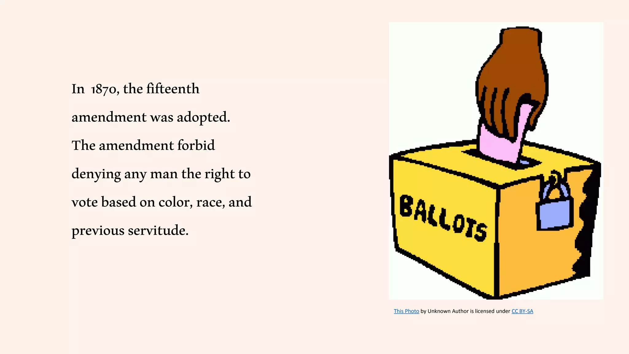 Amendments Presentation HIS301 | PPTX