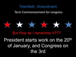 Remembering the Amendments | PPTX