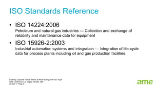Enabling Corporate Failure Metrics at Nexen Energy with ISO 14224 | PPTX