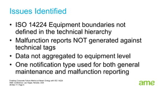 Enabling Corporate Failure Metrics at Nexen Energy with ISO 14224 | PPTX