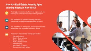 Amenity app - Real Estate Apps | PPTX
