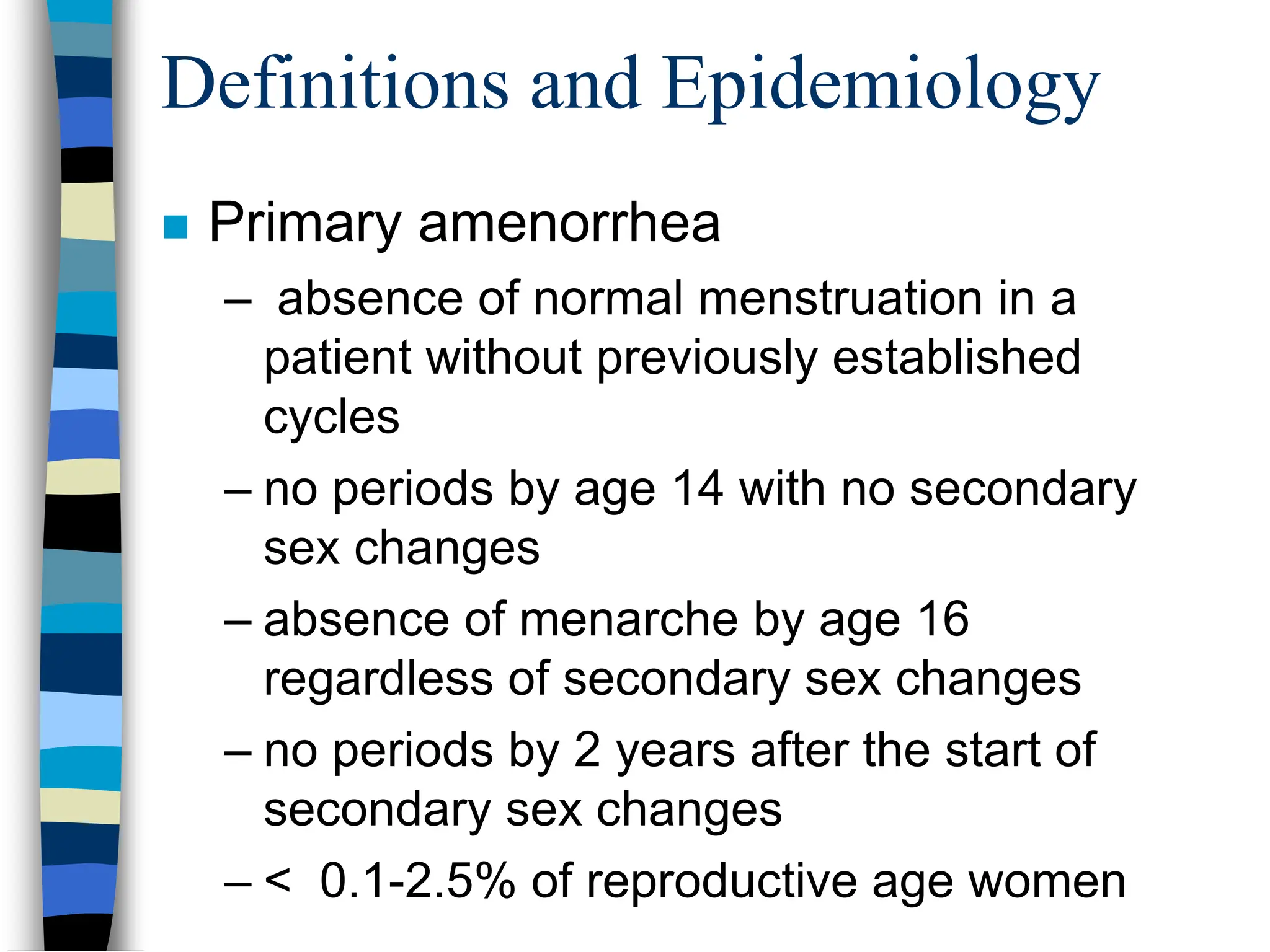 amenorrhea.ppt