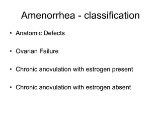 amenorrhea-classification.ppt