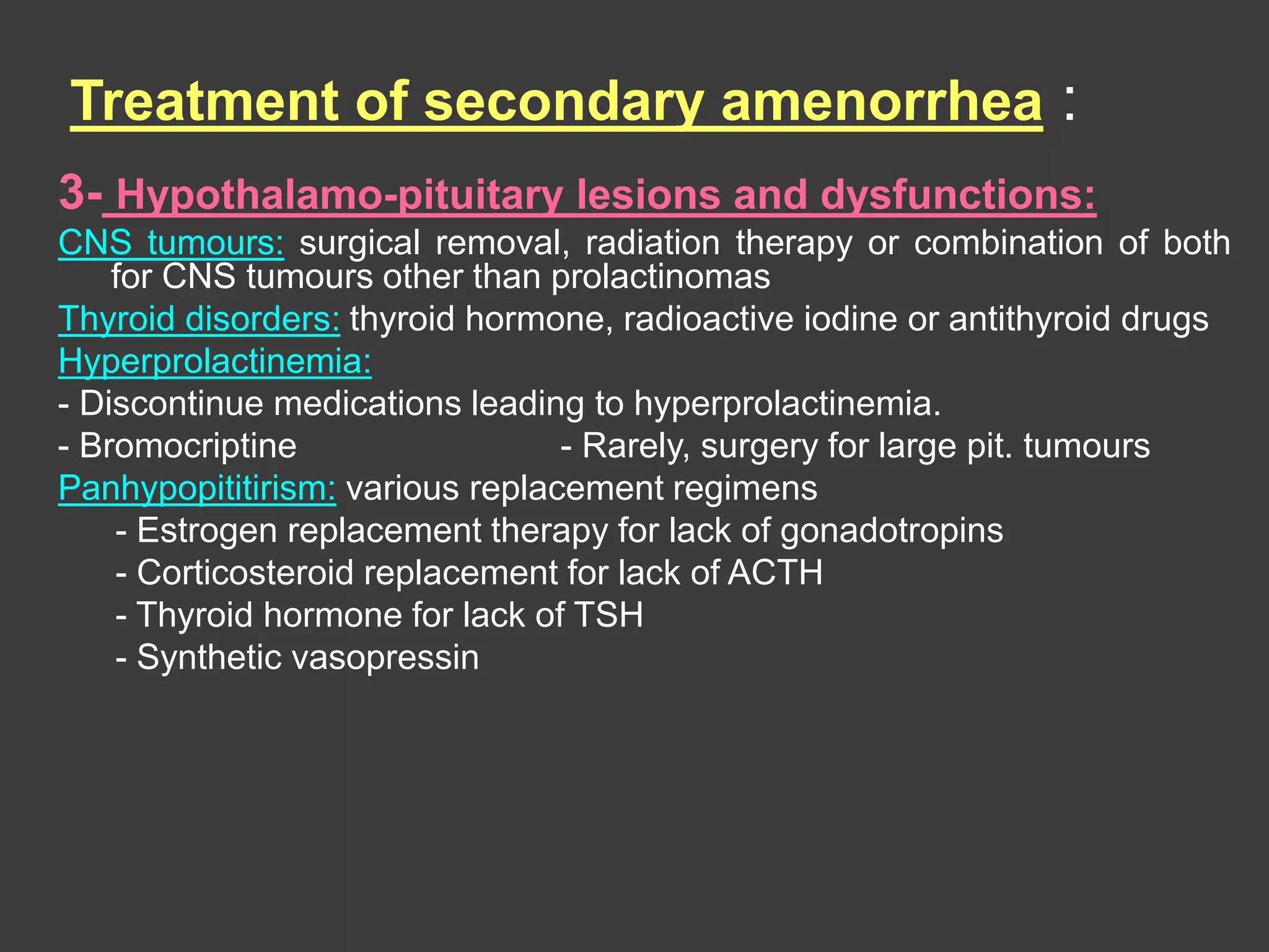 Amenorrhea - Define, Cause, Sign and Symptoms, Type- Pathological and ...