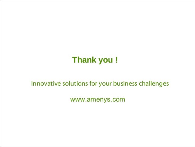 Amenys Company Profile