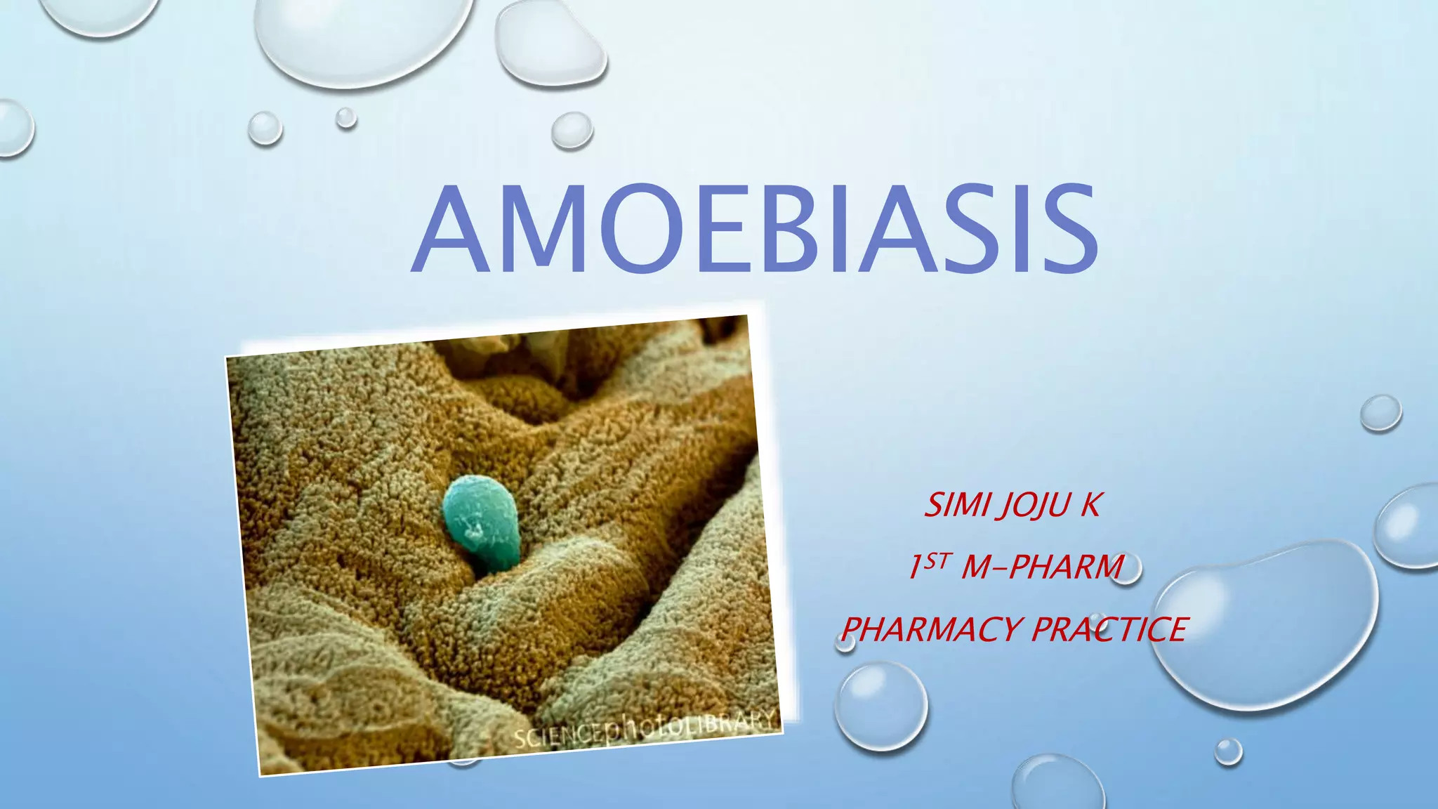 Ameobiasis simi joju k. | PPT