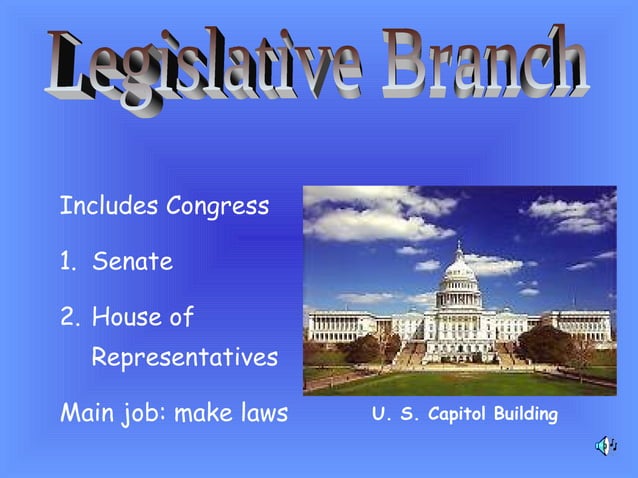 The American system of government is established by the United States ...