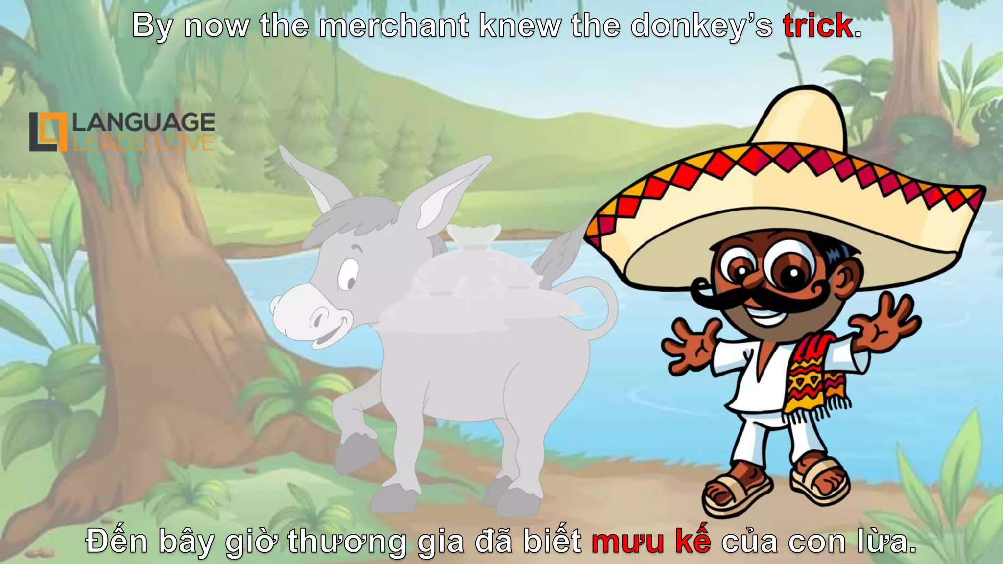 A merchant and his donkey - Learning English For Kids | PPTX | Family ...