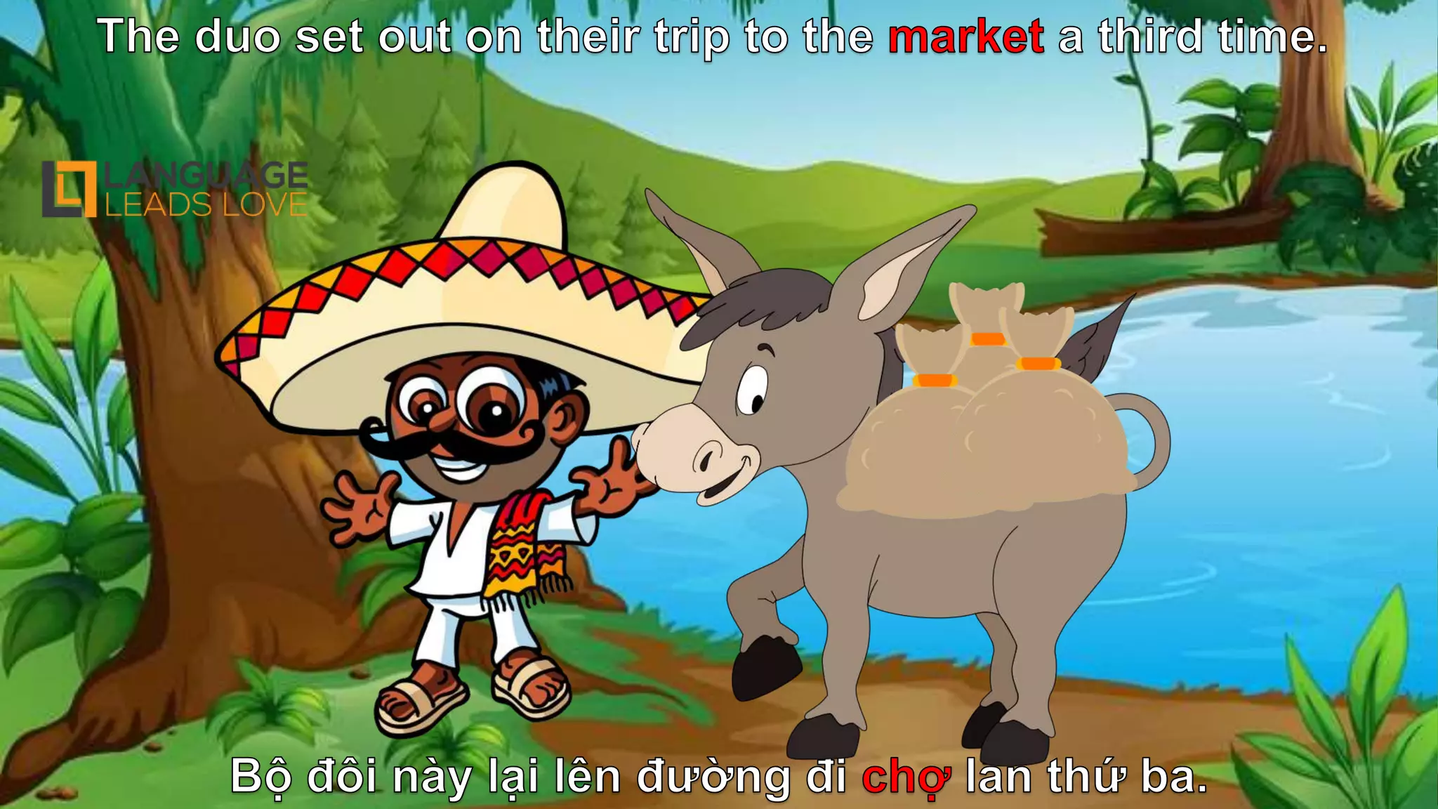 A merchant and his donkey - Learning English For Kids | PPTX | Family ...