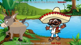 A merchant and his donkey - Learning English For Kids | PPTX