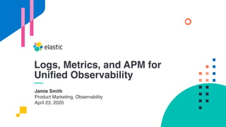 Combining Logs, Metrics, and Traces for Unified Observability | PDF