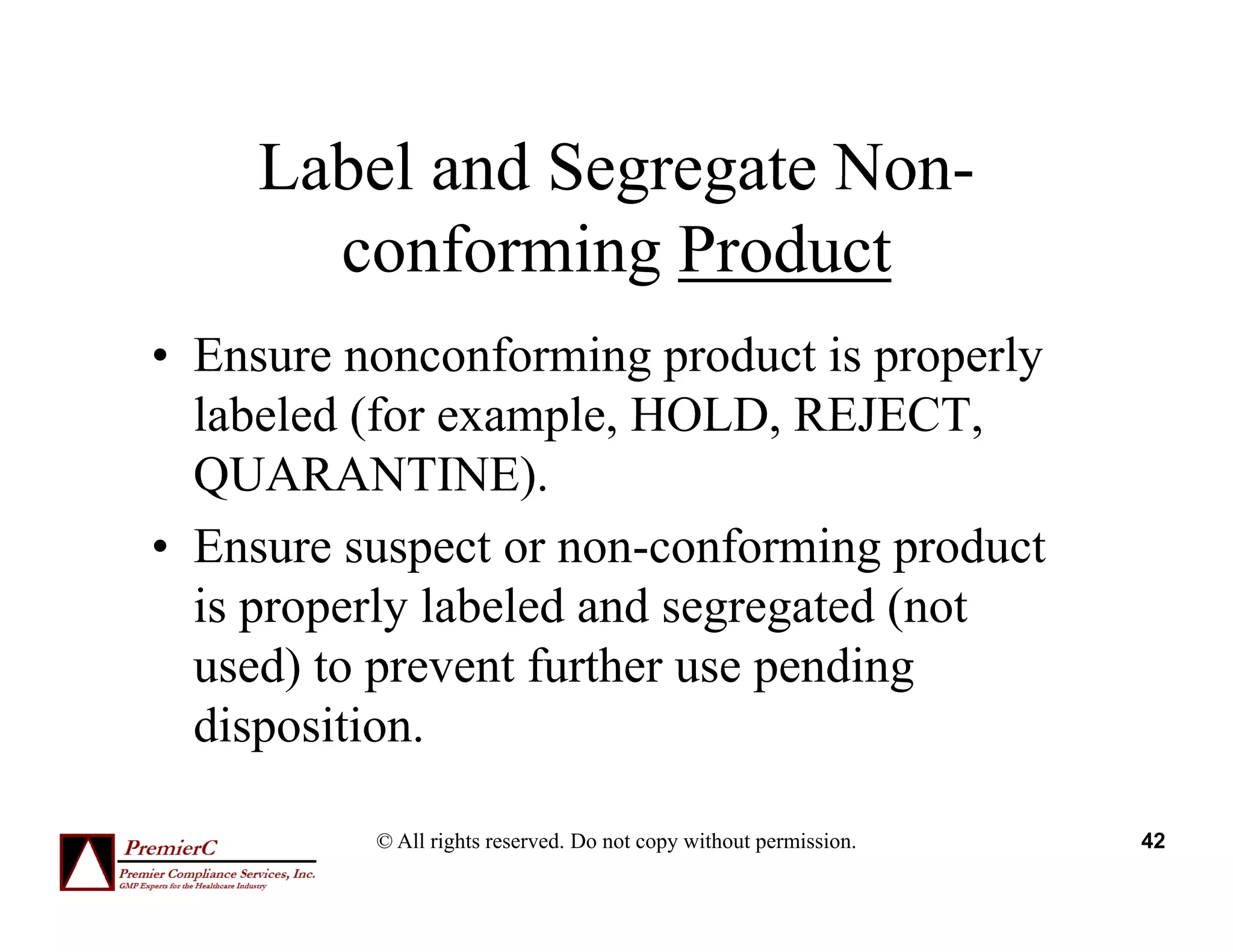 CAPA: A Risk Mitigating Quality System | PDF