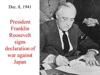 America Enters World War Ii | PPT