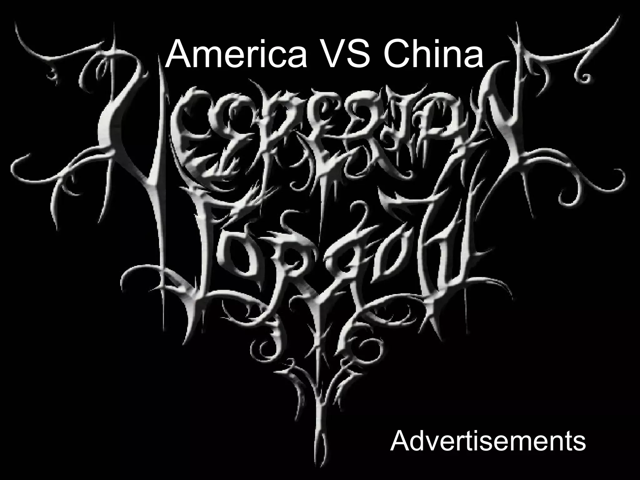 America Vs China | PPT