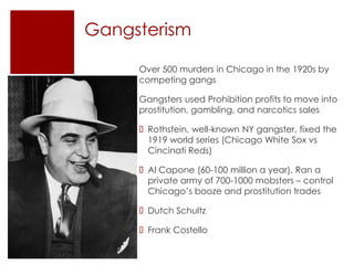 America 1920s | PPTX | Alcoholic Beverages | Food & Drink