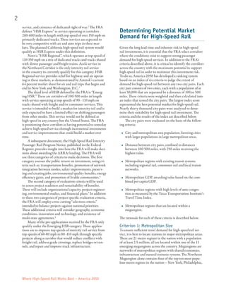 America 2050 High Speed Rail-works-best | PDF