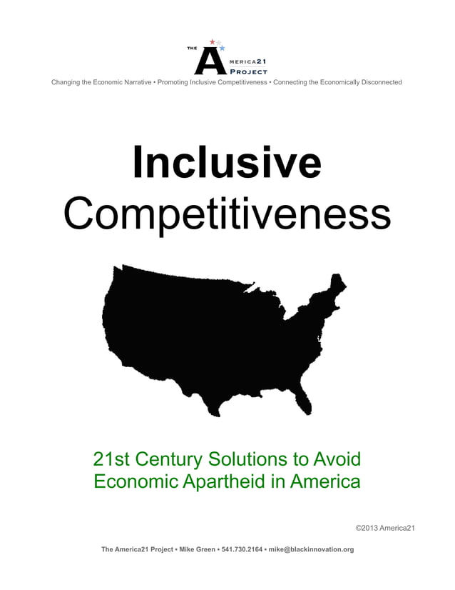 America21 - Inclusive Competitiveness | PDF