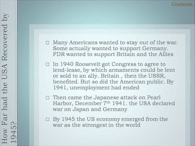 America And WW2 | PPT