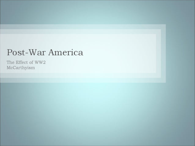 America And WW2 | PPT