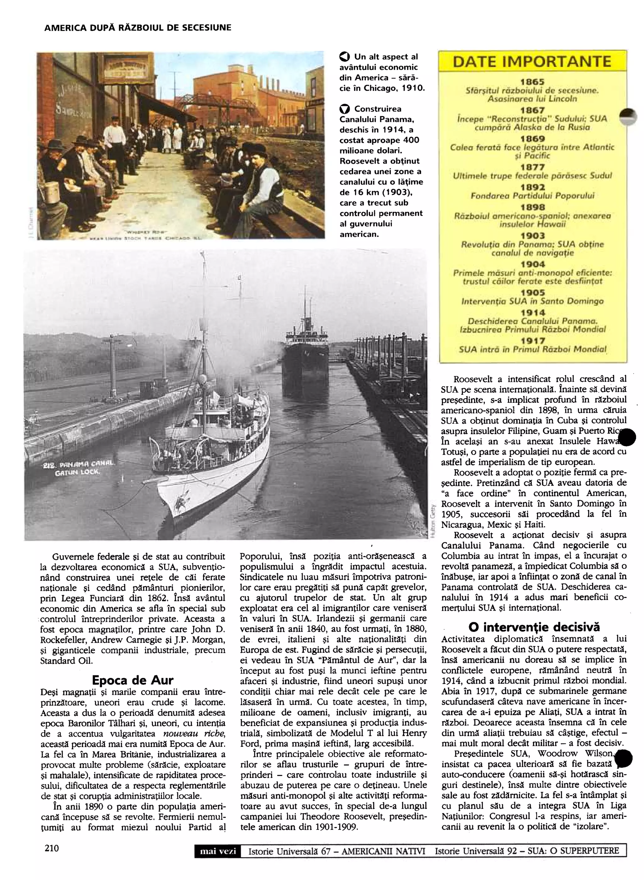 America dupa razboiul de secesiune | PDF