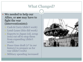 America Enters World War II | PPTX