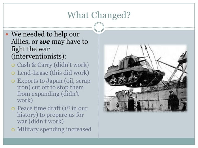 America Enters World War II | PPTX