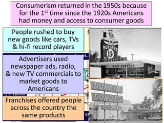 America in the 1950s ppt | PPT