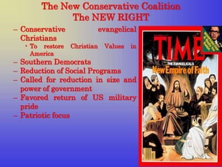 America in the Reagan years (1981- 9) | PPT