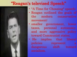 America in the Reagan years (1981- 9) | PPT