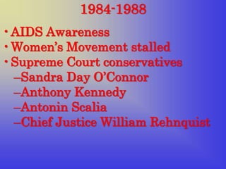 America in the Reagan years (1981- 9) | PPT