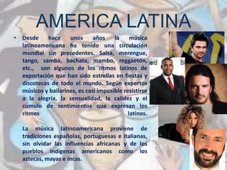 America latina | PPTX