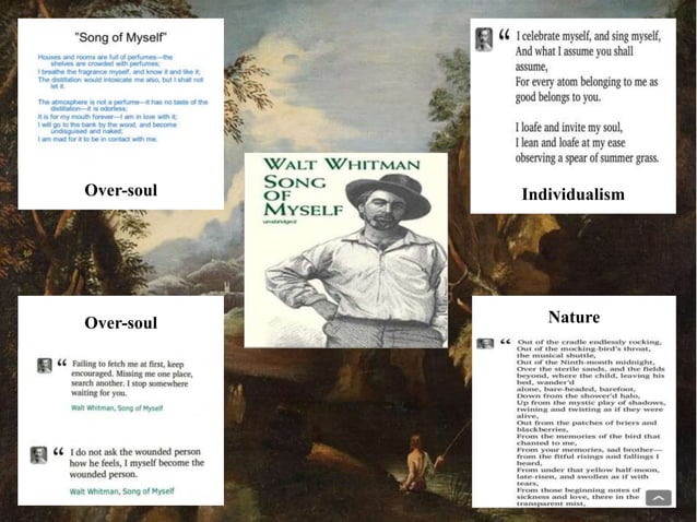 whitman vs hawthorne by maria farhana | PPTX