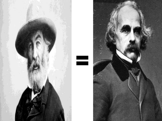 whitman vs hawthorne by maria farhana | PPTX