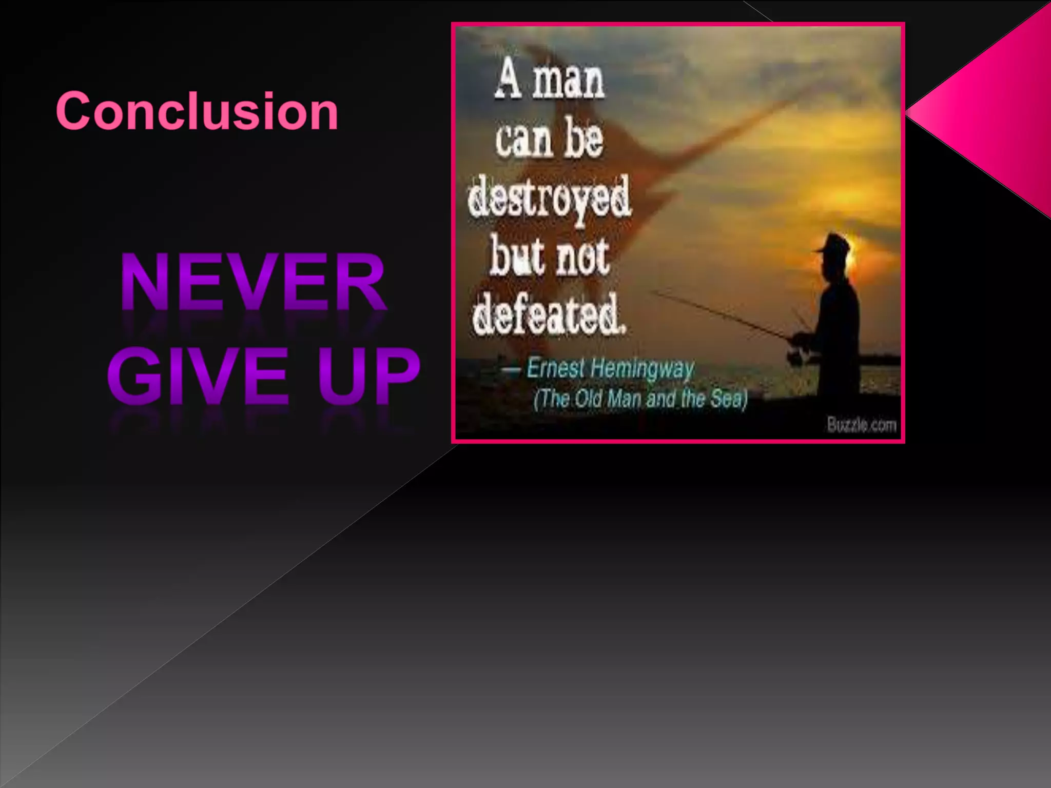 Existentialism with The Old man and The Sea with Shawshank Redemption ...