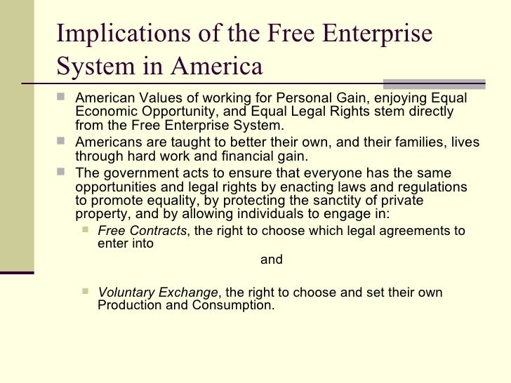 Origins and Ideals of American Free Enterprise