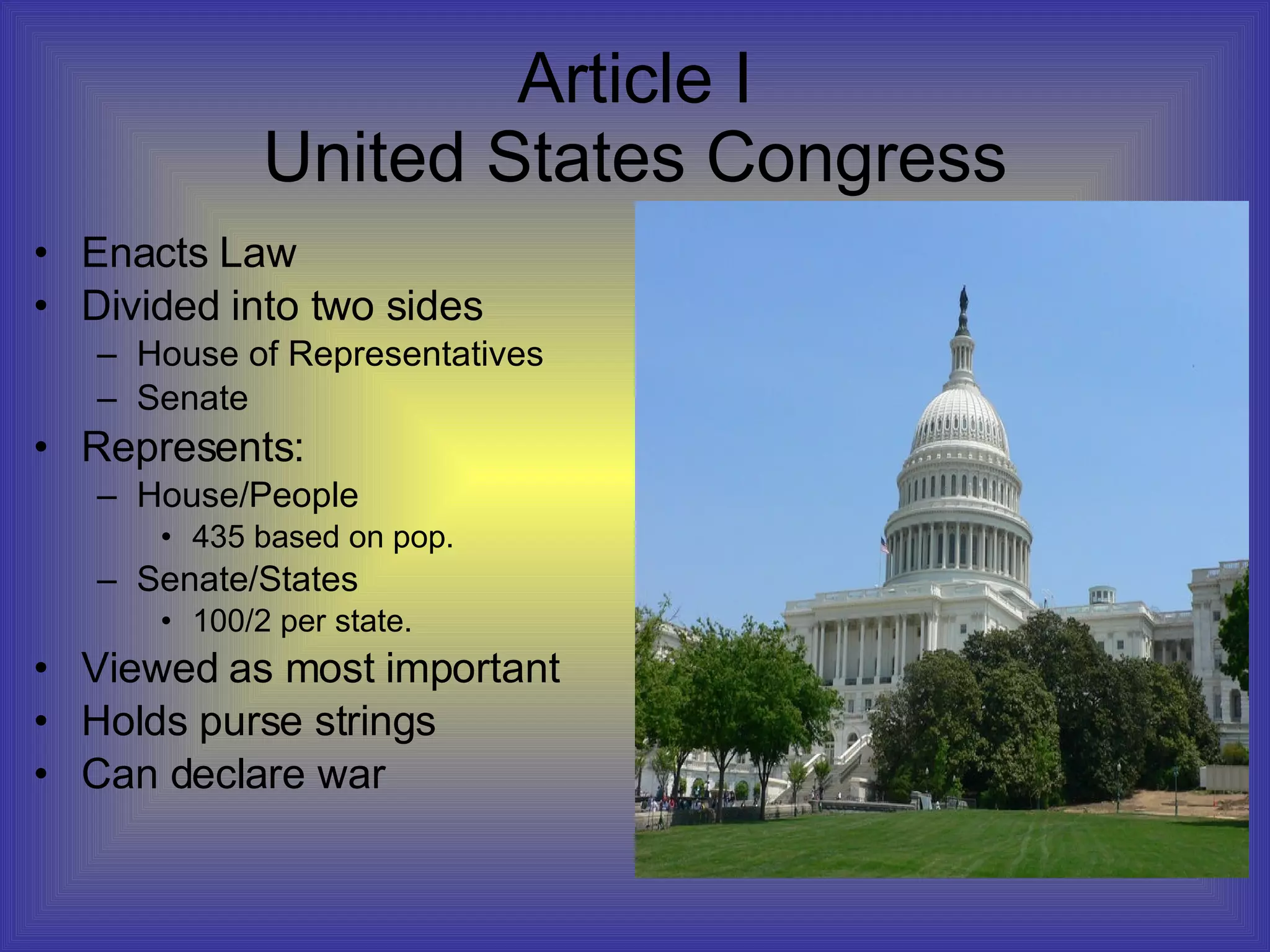 American Government Presentation | PPT