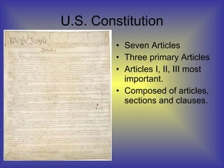 American Government Presentation | PPT