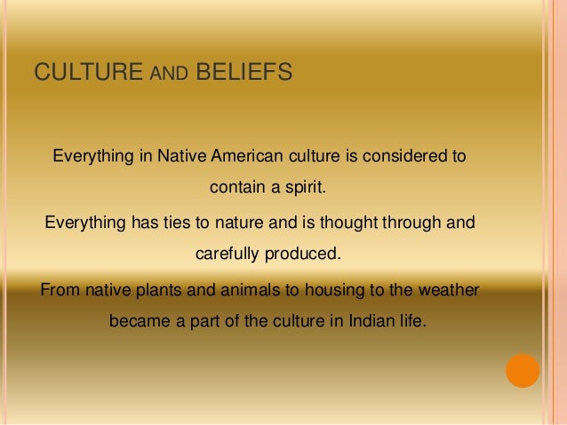Native American Traditions And Values