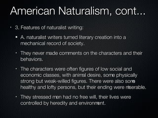 American Lit 1865 1914 | PPT