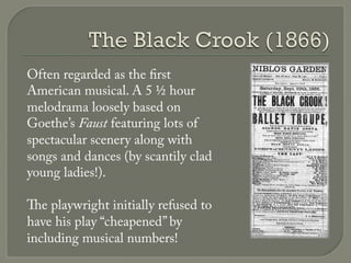 American Musical Theatre | PPT