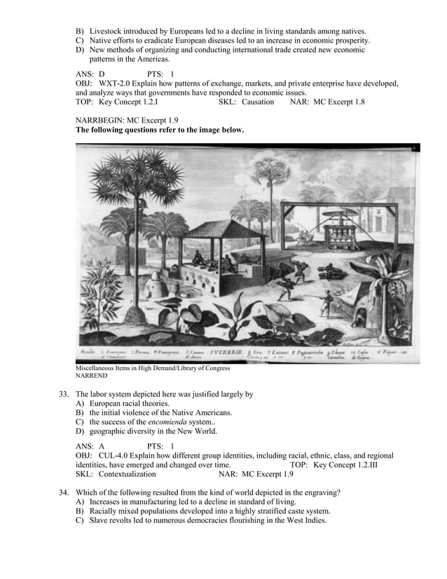 American Pageant 16th Edition Kennedy Test Bank | PDF
