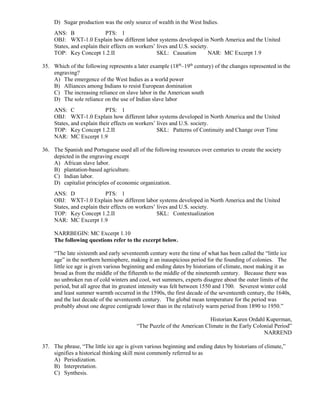 American Pageant 16th Edition Kennedy Test Bank | PDF