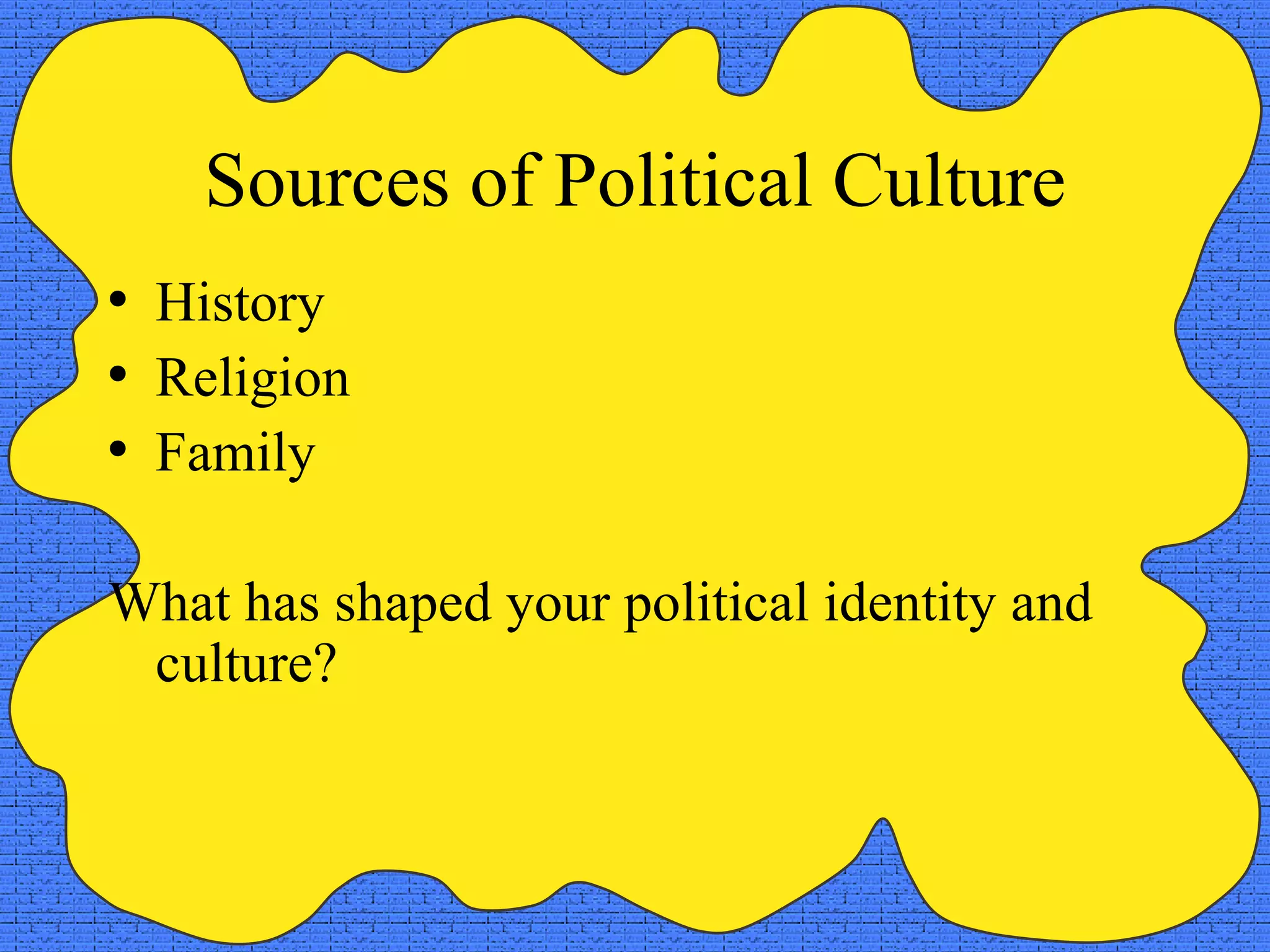 American Political Culture | PPT