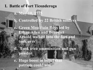 American Revolutiionary War | PPT