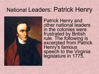 Voices of the Revolution | PPT