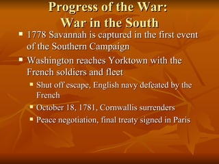 American Revolutionary War | PPT