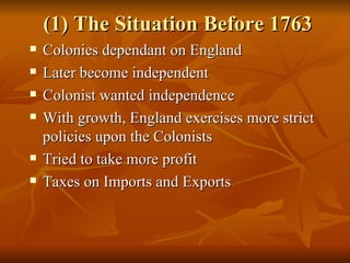 American Revolutionary War | PPT