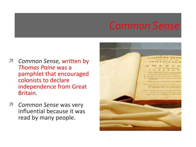 American Revolution.ppt | Politics